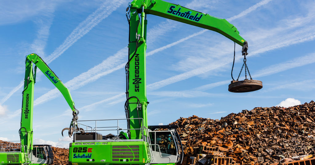 Second new Sennebogen arrives - Schofield